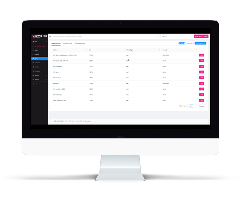 Shop Manager - Ceramic Pro