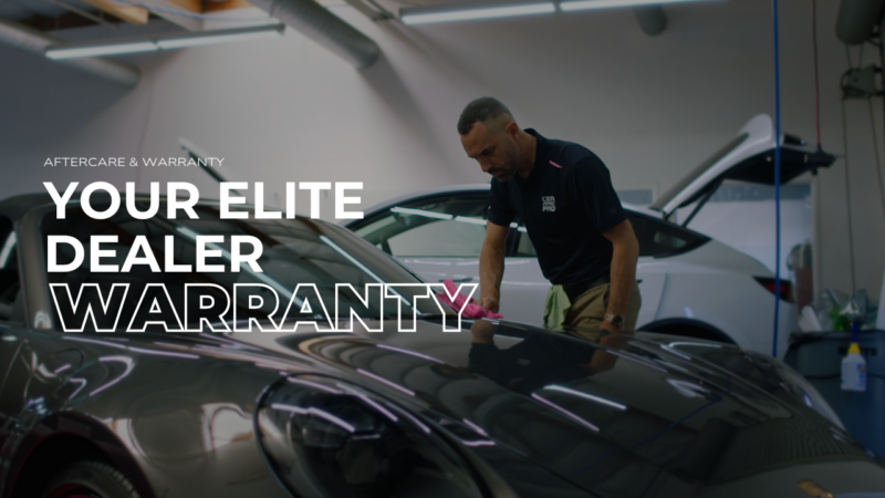 Ceramic Pro After Care, Maintenance and Warranty