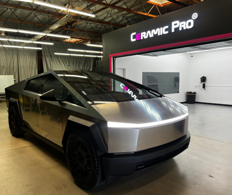 The Tesla Cybertruck Gets a Ceramic Tint at a Ceramic Pro Elite Dealer